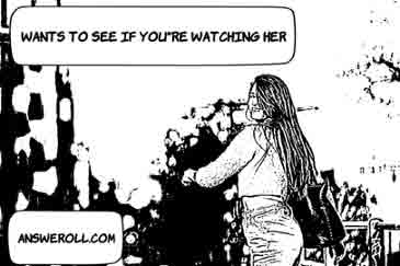 What Does It Mean When A Girl Looks Back At You When Walking Away ...